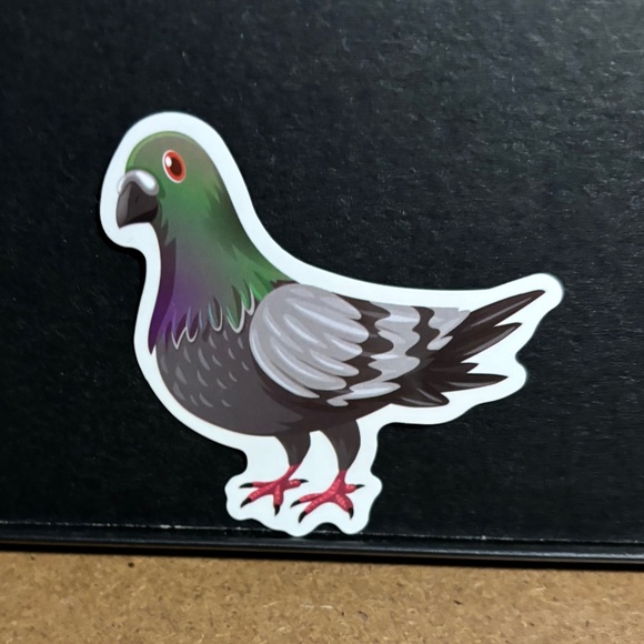 Design | Pigeon Sticker | Poshmark